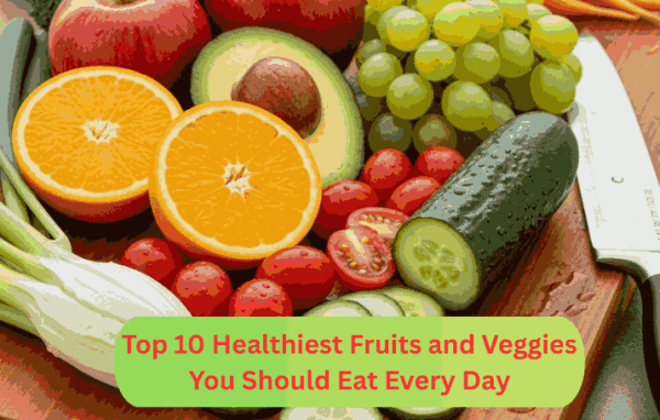 Top 10 Healthiest Fruits and Veggies You Should Eat Every Day